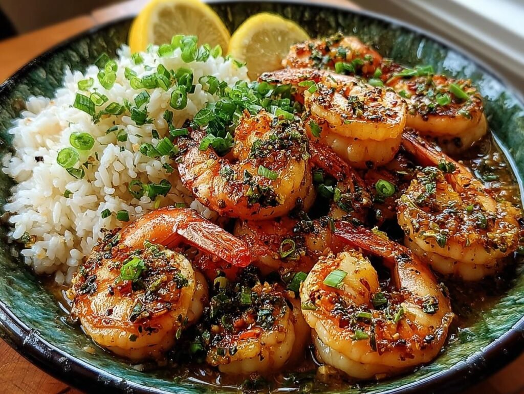 Garlic Butter Shrimp Rice: Quick, Flavorful Dinner – EncantarFlavor